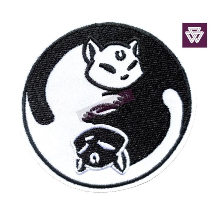 CAT JING JANG embroidery patch iron on - Zolastore